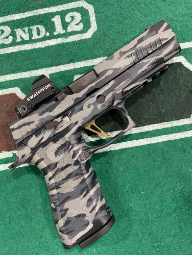 GSA Gun Smith Arms Cerakote Spraying Cerkoted firearms spraying cerakote